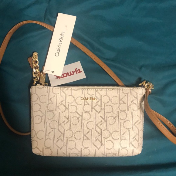 Calvin Klein | Bags | Calvin Klein Monogram Crossbody Bag Nwt | Poshmark
